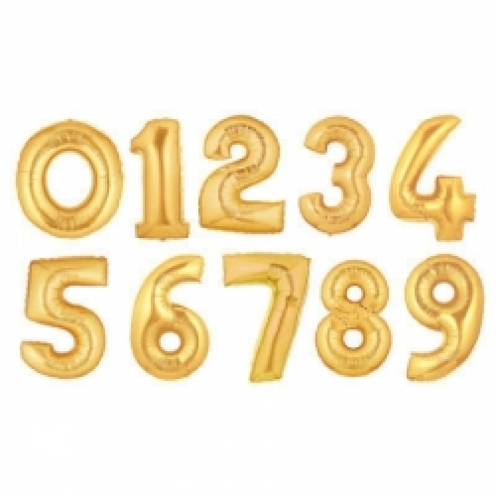 Folija balonu cipari